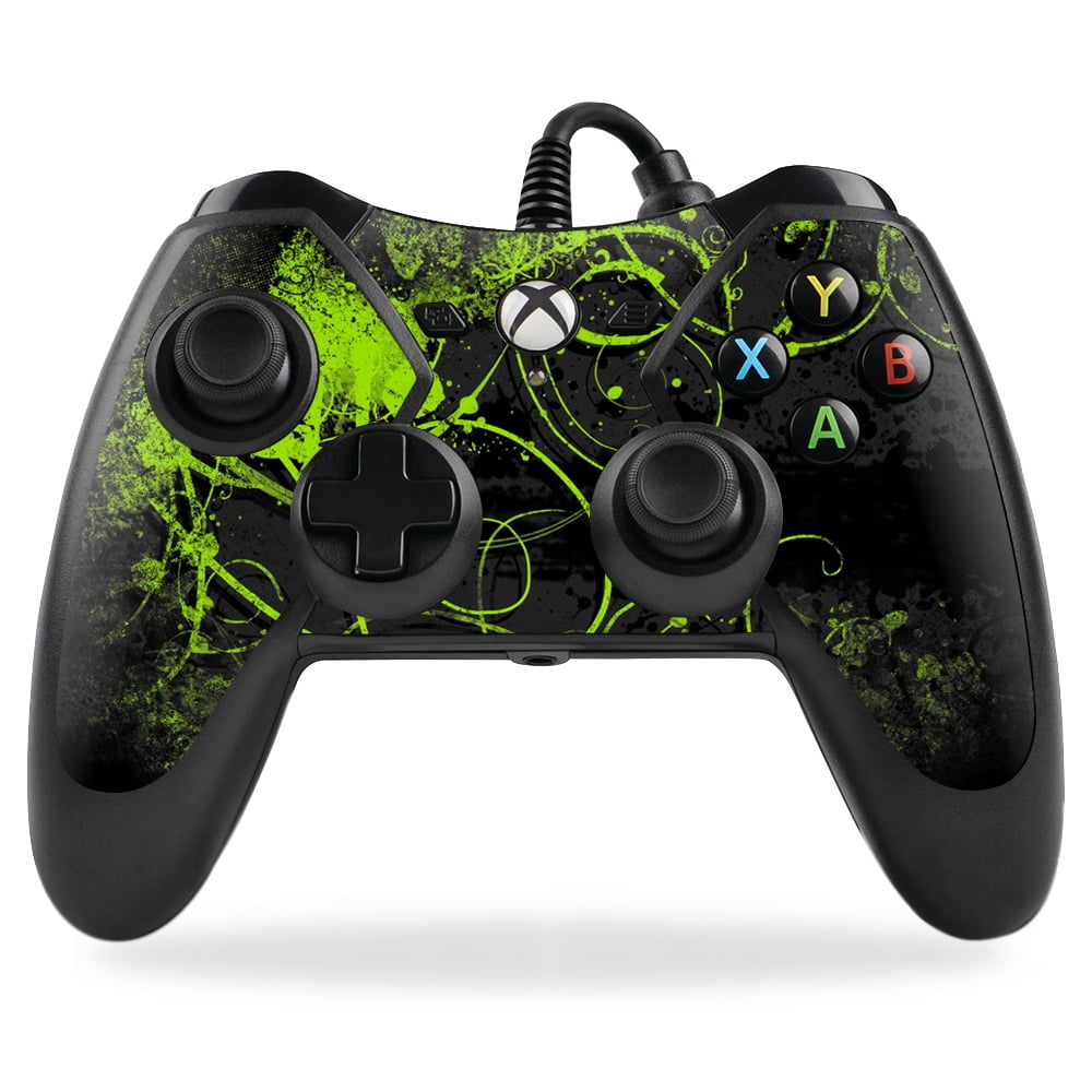 Skin Decal Wrap Compatible With PowerA Pro Ex Xbox One Controller Green ...