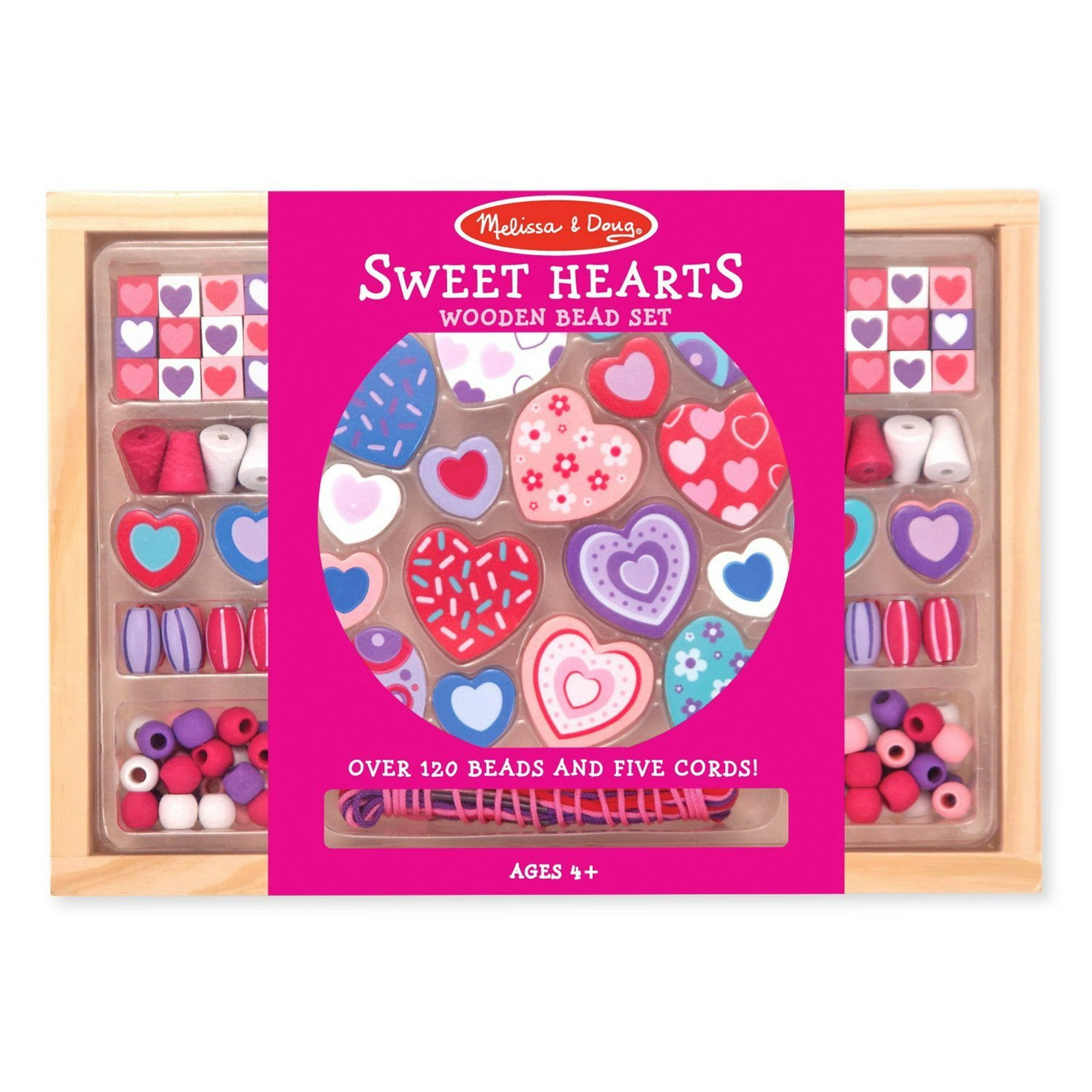 Click here for Melissa & Doug Heart Beads prices