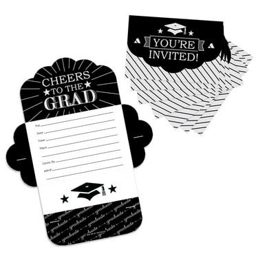 Hello College Graduation Party Invitations - Fill-In Cards with ...