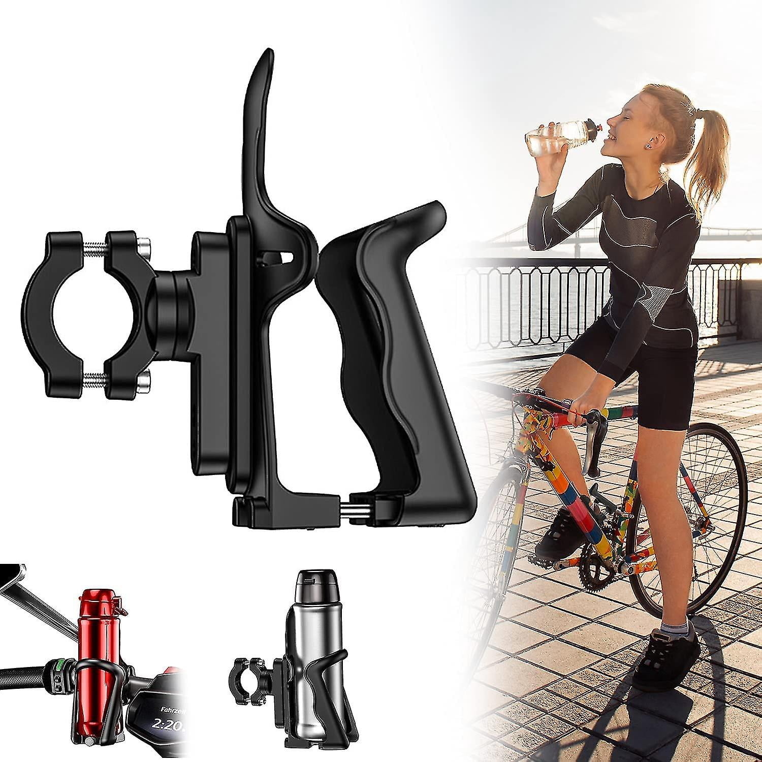 Portabotellas giratorio de 360 grados para bicicletas, bicicletas de ...