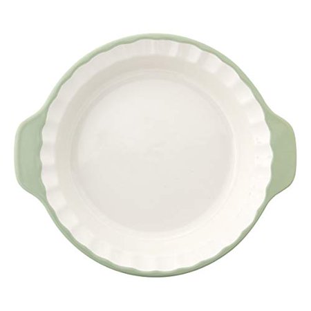 KitchenAid Vitrified Stoneware Pie Plate, 9-Inch, Pistachio | Walmart ...