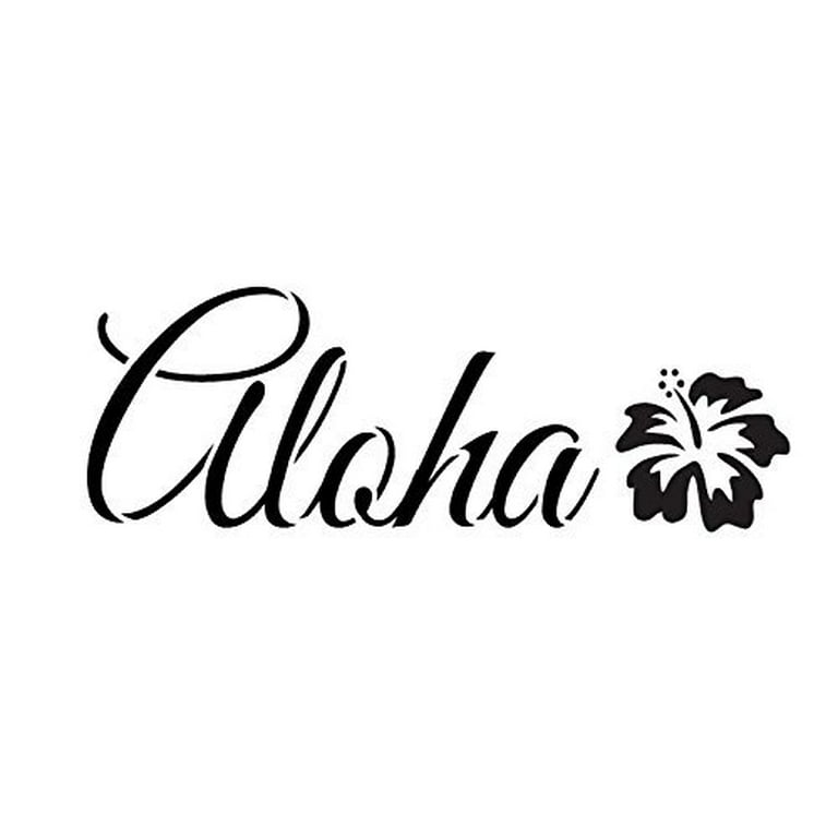 Aloha Word Art