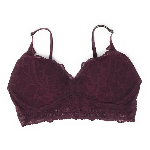 Victoria's Secret PINK Tropical Lace Push Up Bralette - Walmart.com