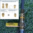 MI MADOL 3/8" Quick Connect, LP Gas Propane Natural Gas Hose Quick ...