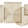 Stratton Home Decor Boho Decorative Art, Multicolor Geometric Rattan ...