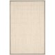 SAFAVIEH Natural Fiber Kentigern Border Seagrass Area Rug, Marble/Khaki ...