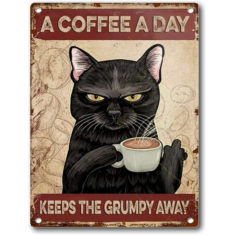 Black Metal Grumpy Cat