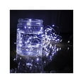 USA-LALAMOON Mini Fairy String Lights, 20 LED, Cool White, 6.5' Length ...
