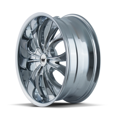 Mazzi Profile-367 24X9.5 6X135/6X139.7 30Et 106Cb Chrome - Walmart.com