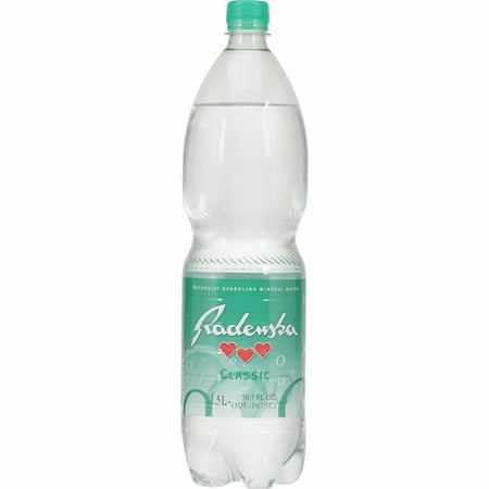 Radenska Naturally Sparkling Mineral Water, Classic, 50.7 Fl Oz, 1 ...