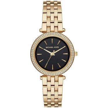 Michael Kors Mercer Rose Gold Tone Steel Salmon Dial Quartz Ladies ...