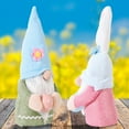 Faceless Gnome Toy - White Whisker - Big Nose - Adorable Bow-knot ...