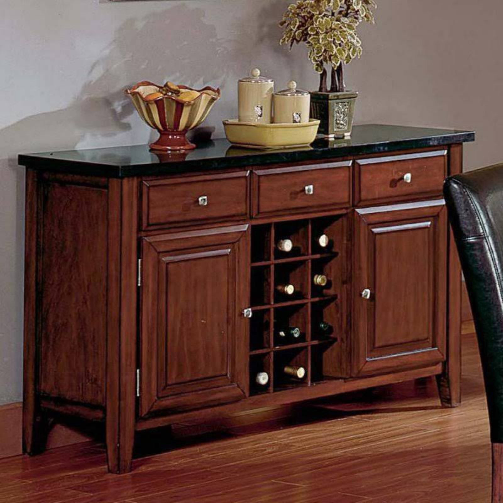 Steve Silver Montibello Wine Rack and Server - Walmart.com