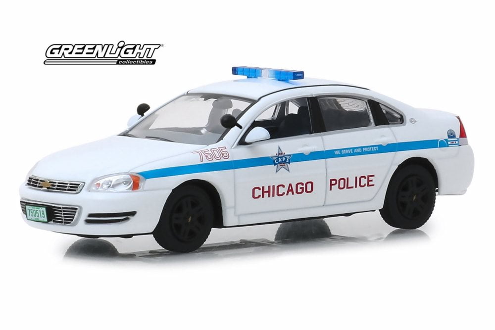 2010 Chevy Impala, Chicago Police - Greenlight 86166 - 1/43 scale ...