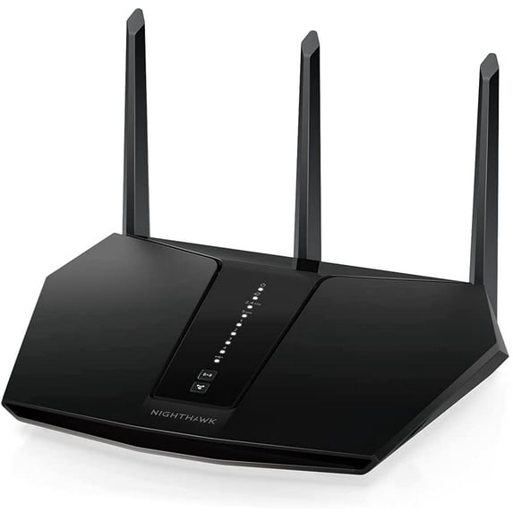 Open Box Netgear RAX29-100NAS Nighthawk AX2400 WiFi 6 Router, Black ...