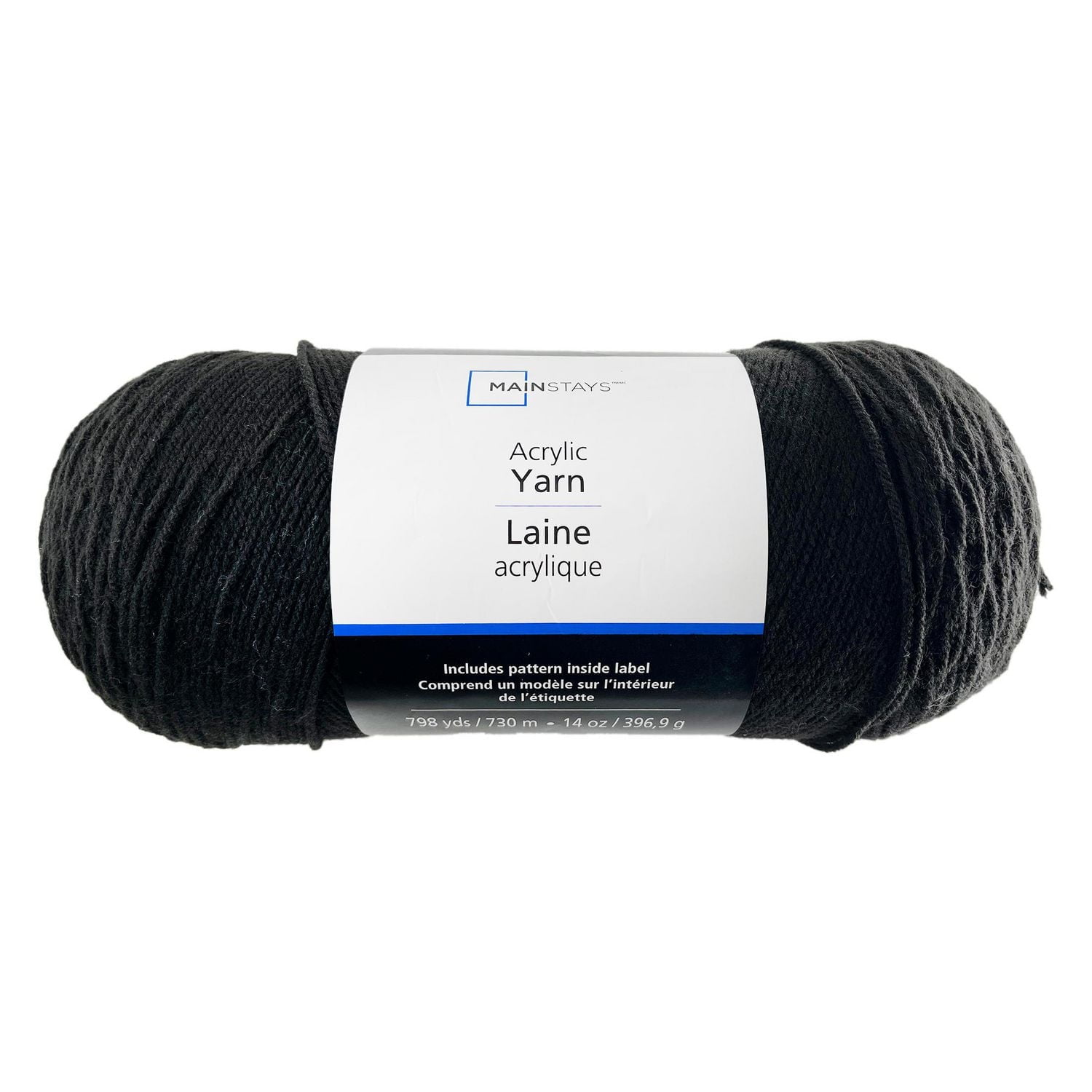 Click here for Mainstays Medium Acrylic Black Yarn  14 Oz 798 Yar... prices