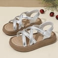 DJDLJWCJ Girls Beach Sandals with Adjustable Straps Comfortable Summer ...