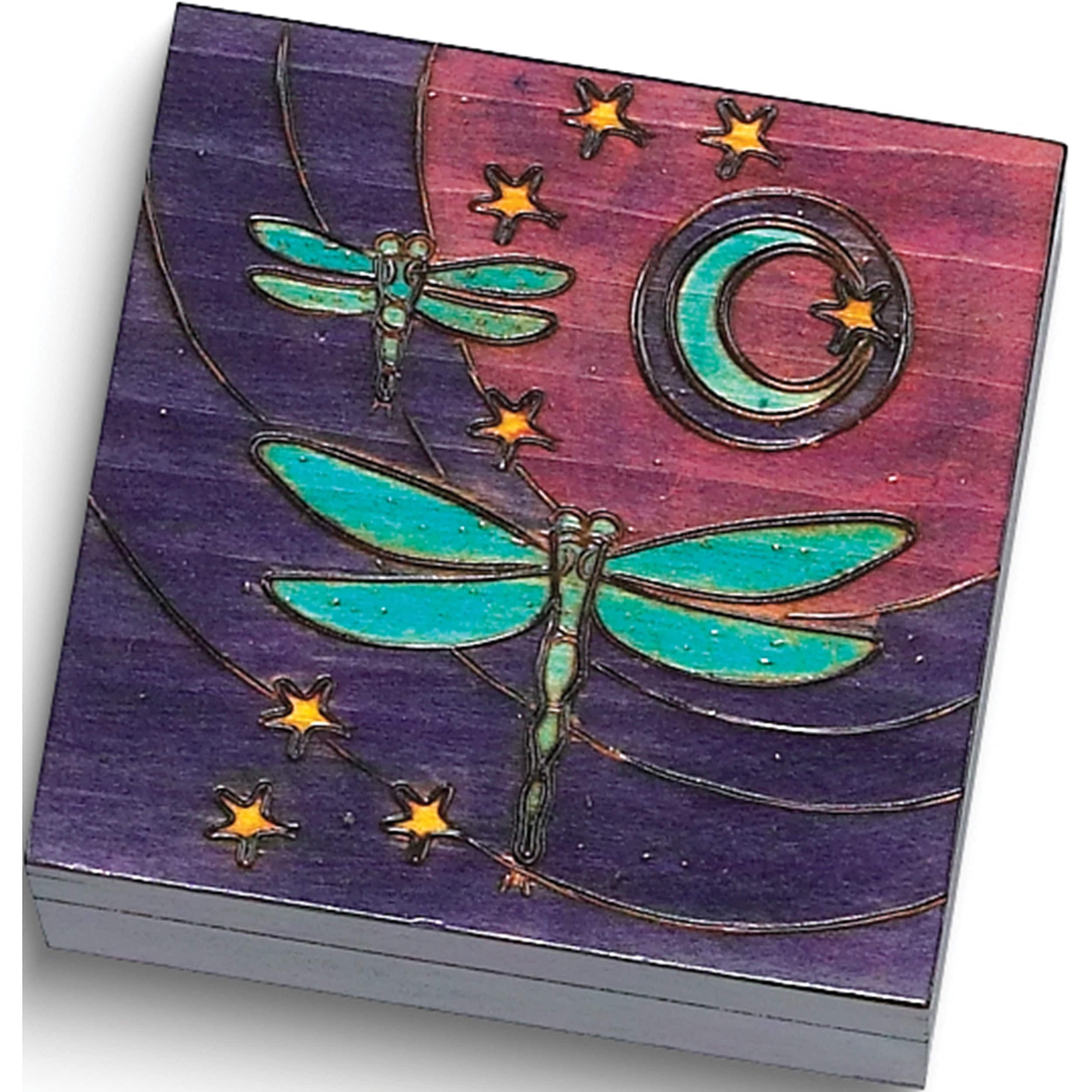 Fashion Wooden Carved Dragonfly Box (4.9 X 4.6) Made In Poland gm8543 ...