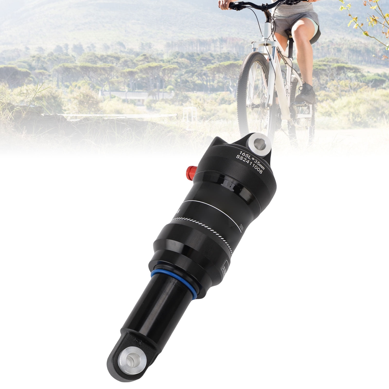 Mountain Bike Rear Shock, 165mm Bike Air Rear Shock, Lightweight Air ...