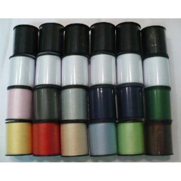 Polyester Sewing Thread Set - 24 Spools (200 Yards Each) - Walmart.com ...