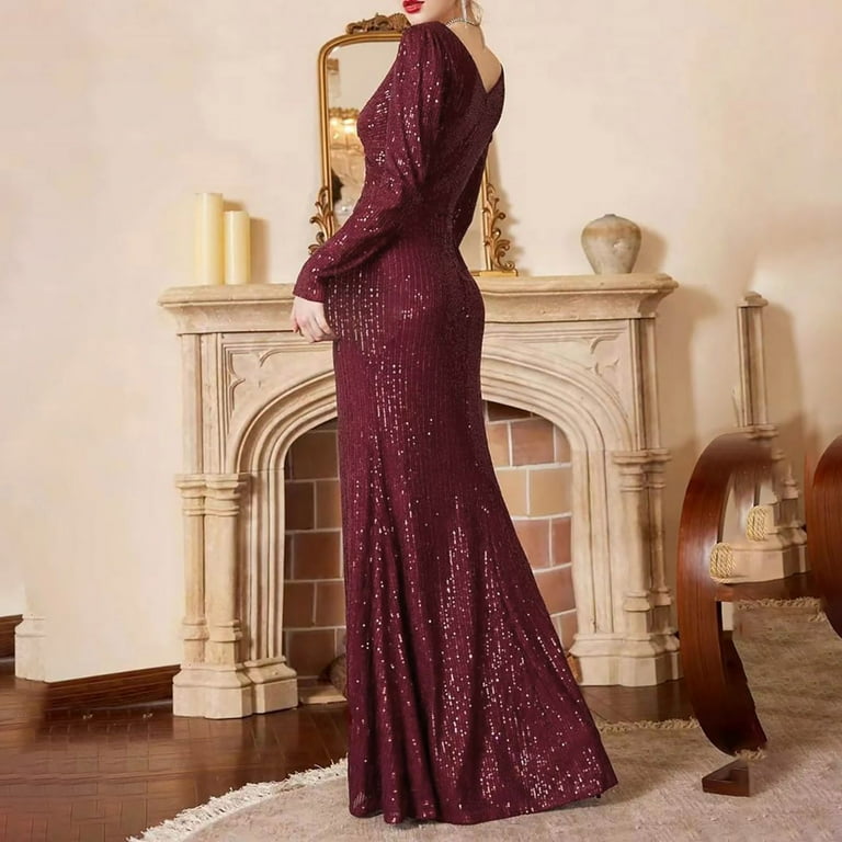 Wine colored dresses for wedding guest 60 photos - Vianawedding.com