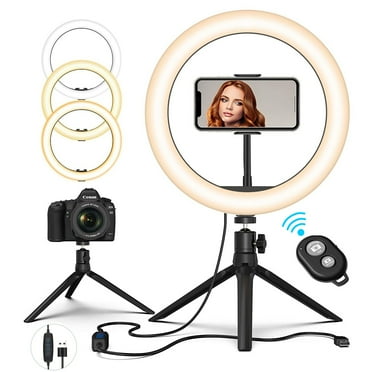 Bower 12-inch LED RGB Ring Light Studio Kit with Special Effects; Black ...