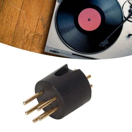 Tonearm Plug Connector, Gold Plated Male Plug Vinyl Turntable DIN Plug ...
