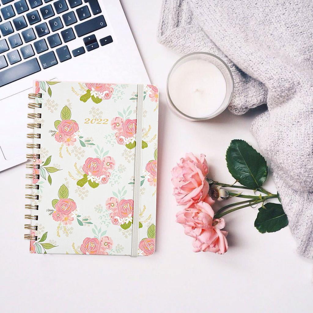 2022-2023 Planner Monthly/Weekly Calendar Agenda Floral 6"""" x 8.5 ...