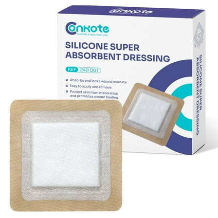 Feeding Tube Adhesive Split Drain Bandages - Easy Dressing Changes and ...