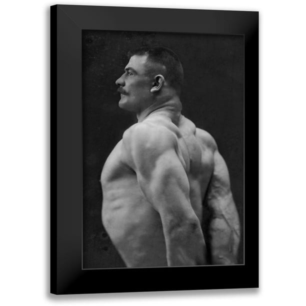 Vintage Muscle Men 11x14 Black Modern Framed Museum Art Print Titled ...