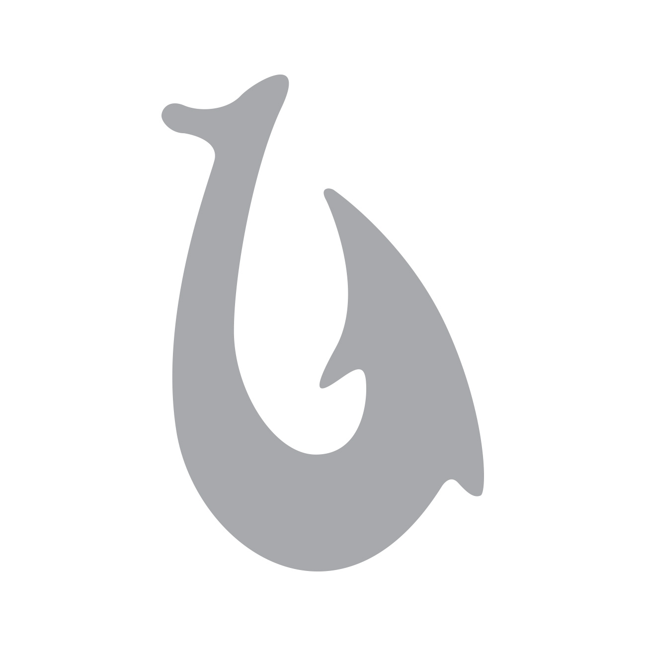 Hawaiian Polynesian Fish Hook V1 Sticker Decal Die Cut - Self Adhesive ...