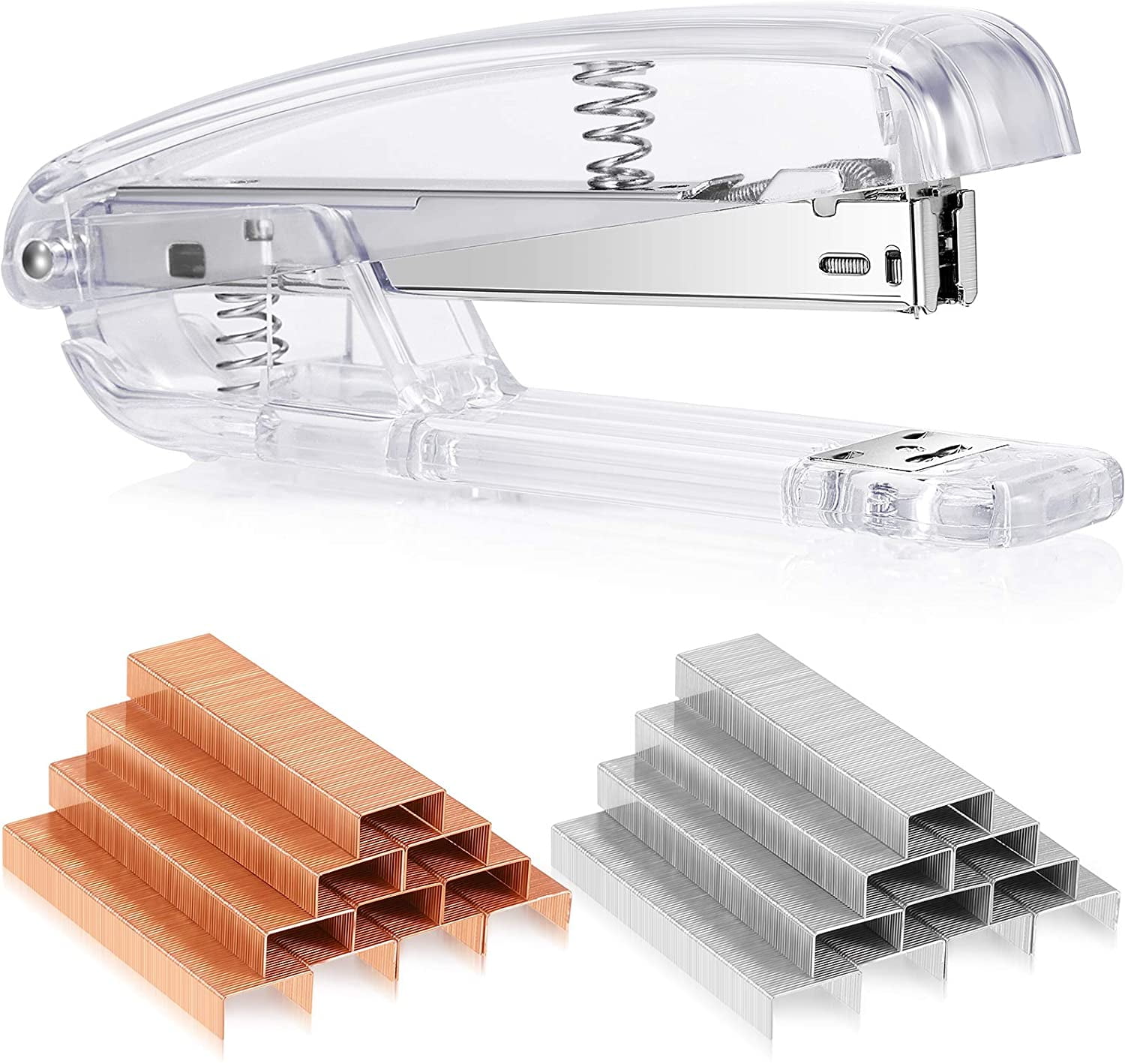 Acrylic Stapler Set Including 1 Piece Acrylic Desktop Stapler,Clear ...