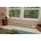 72 Electric Baseboard Heater, White, 1125/1500W, 208/240V - Walmart.com