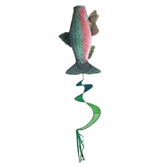 In the Breeze 4259 — Rainbow Trout Spinner Tail Fish Windsock — Fun ...
