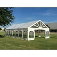 Luxurious Delta Canopies Marquee, 40'x20' Wedding Tent, PVC White, Fire ...