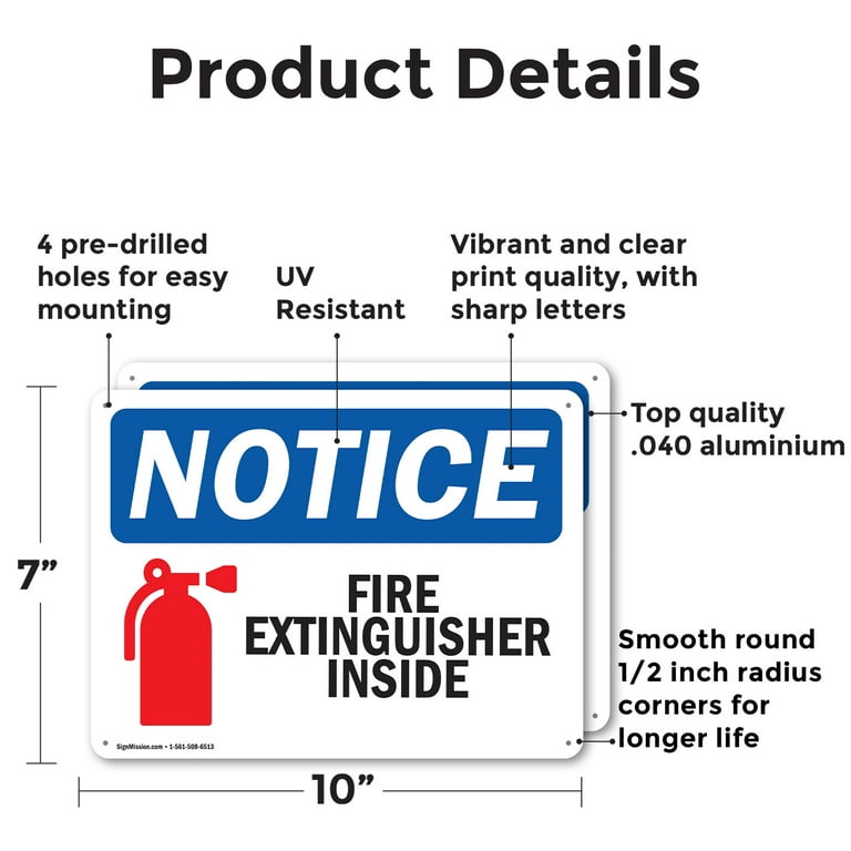 Fire Extinguisher Sign Printable Osha 3D Fire Extinguisher Signs, OSHA