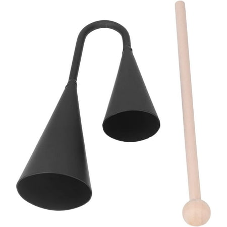 Two Tone Agogo Bell Toy Traditional Latin Agogo Percussion Instrument ...