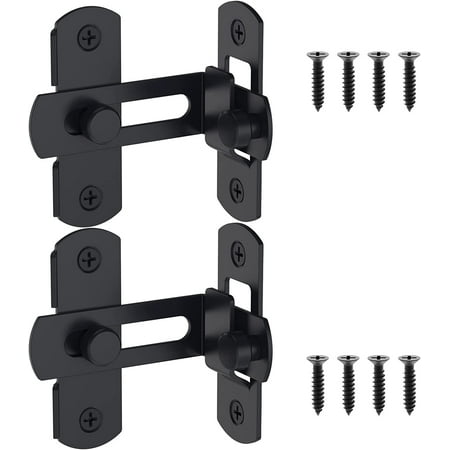 SHAR Folding Door Sliding Latch, 90 Degree Stainless Steel Corner Door ...