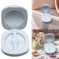 Yihuala Eyelash Storage Box Holder with Mirrour Empty Eyelash Cases ...