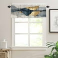 Abstract Impressionist Style Kitchen Curtains Valance and Tier Set Gary ...