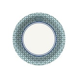 Dixie Ultra Large Deep Dish Paper Plate, 9.56" Blue/Yellow, 18/Pack ...