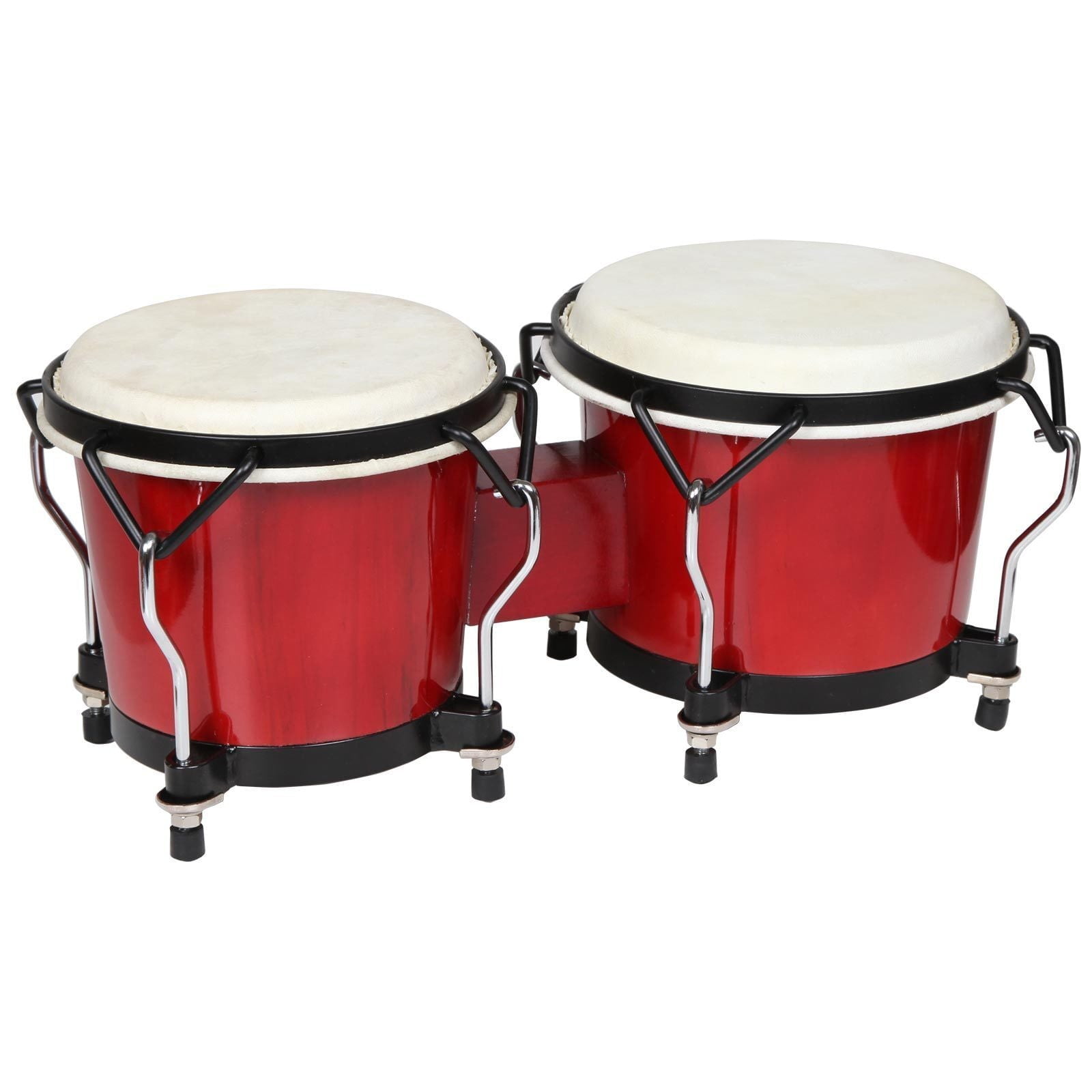 X8 Drums Endeavor Red Bongos - Walmart.com