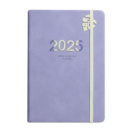 English 2025 Schedule Planner Notepad 2025 12 Months A5 Agenda Notebook ...