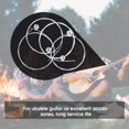 4-Piece Carbon Ukulele String Set, Transparent, Bright Tone, High End ...