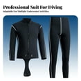 Abbraccia Men's Outdoor Diving Suit, 3mm 5mm Split Wetsuit, Freediving ...