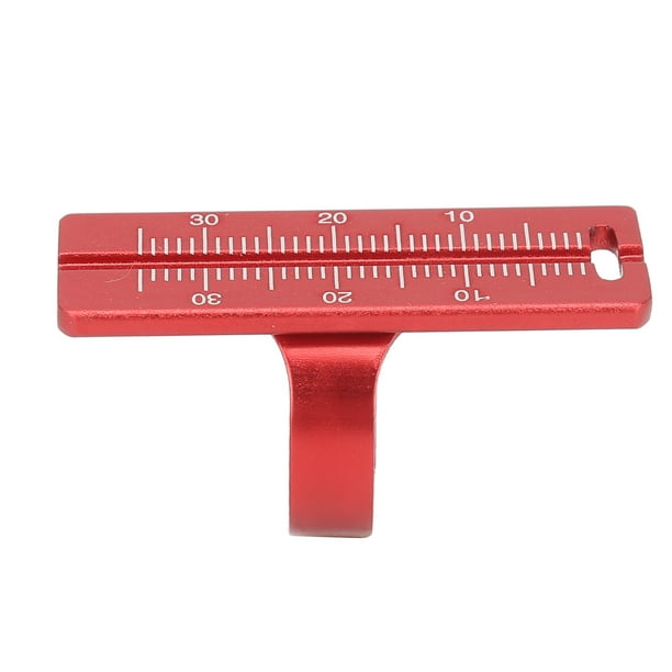 Measuring Finger Ruler, Safe Red Endo Measuring Finger Ruler Heat ...