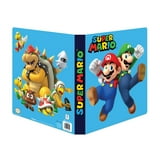 Nintendo Super Mario Bros. 1-Inch 3-Ring Vinyl Binder, 9.75x11.5 Inches ...