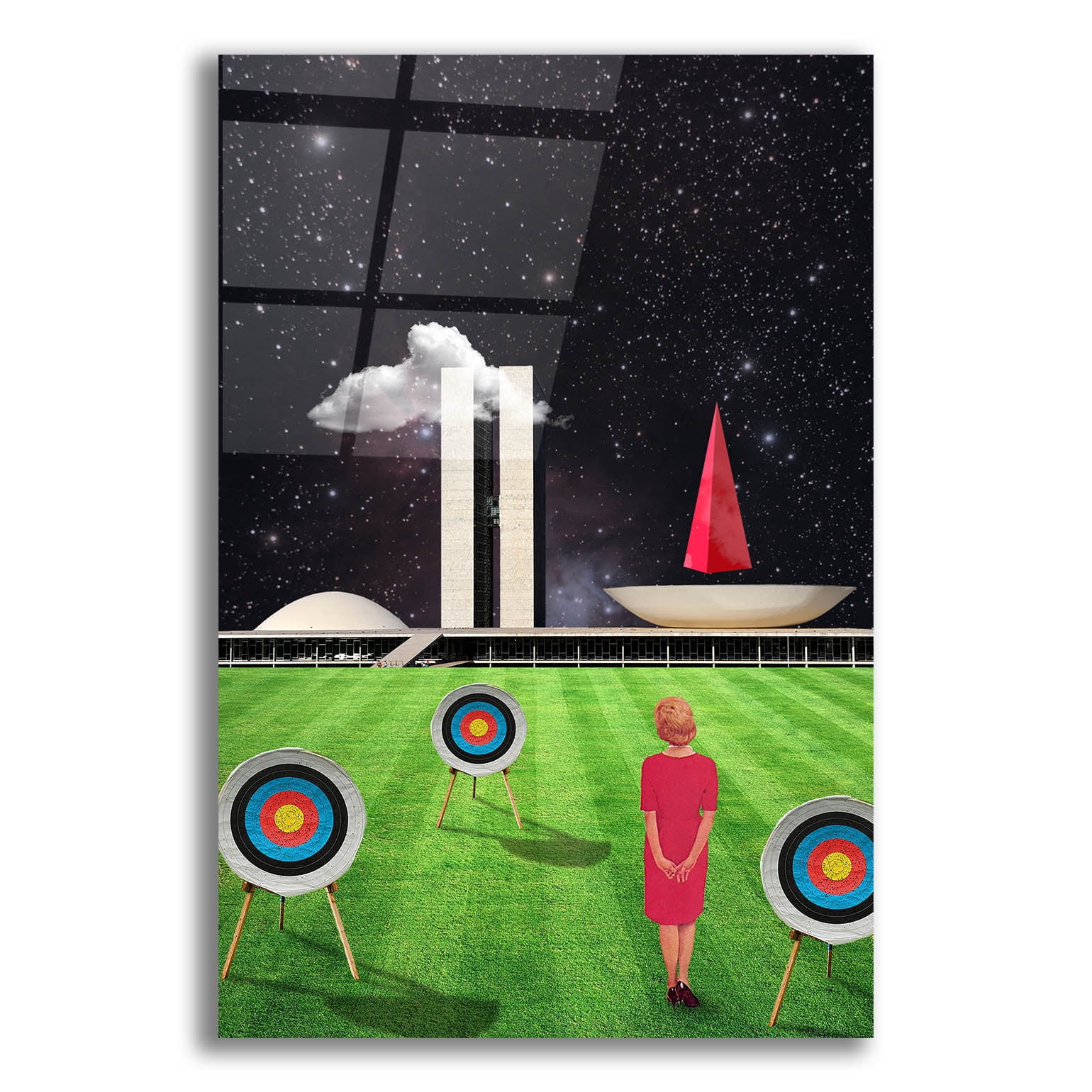 Epic Art 'Planalto Central' by Elo Marc, Acrylic Glass Wall Art, 12"x16 ...