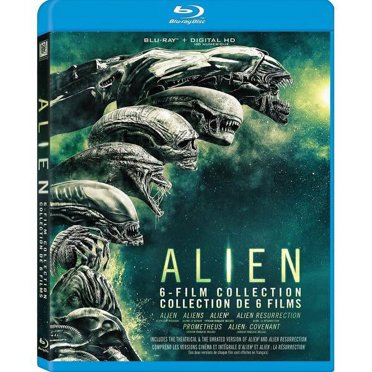 Alien: 6-Film Blu-ray Collection - Sci-Fi & Fantasy Movies by 20th ...