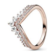 PANDORA Signature Hearts of PANDORA Ring 54 - 197437CZ-54 - Walmart.com